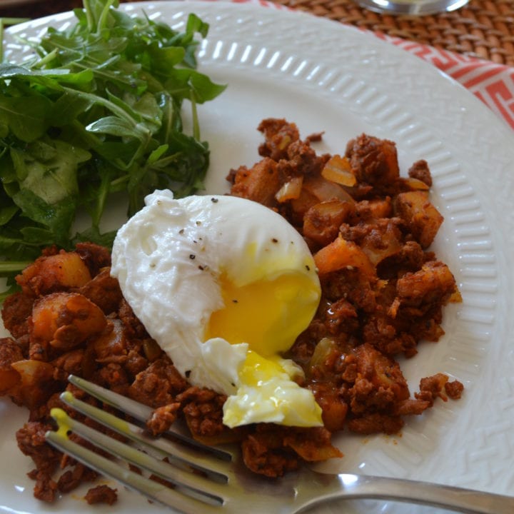 Soyrizo Hash - Sarcastic Cooking