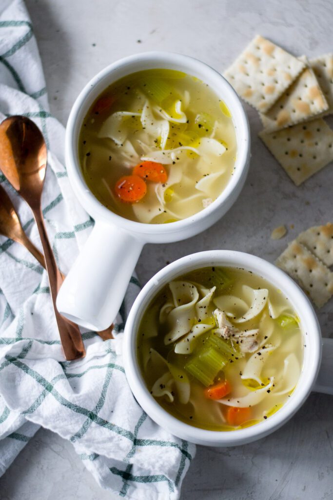 Mom’s Chicken Noodle Soup - Sarcastic Cooking