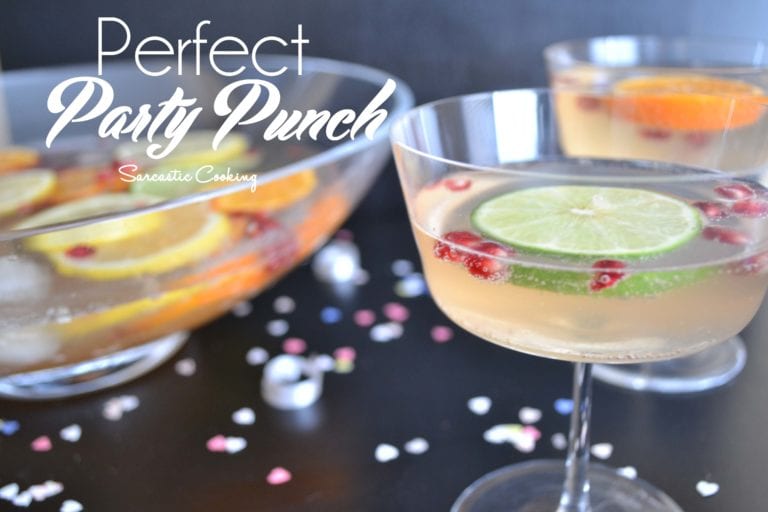 Perfect Party Punch - Sarcastic Cooking