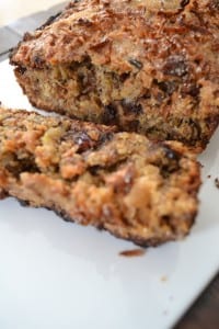 Banana Trail Mix Bread - Sarcastic Cooking
