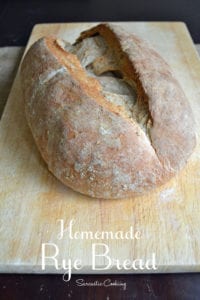 Homemade Rye Bread - Sarcastic Cooking