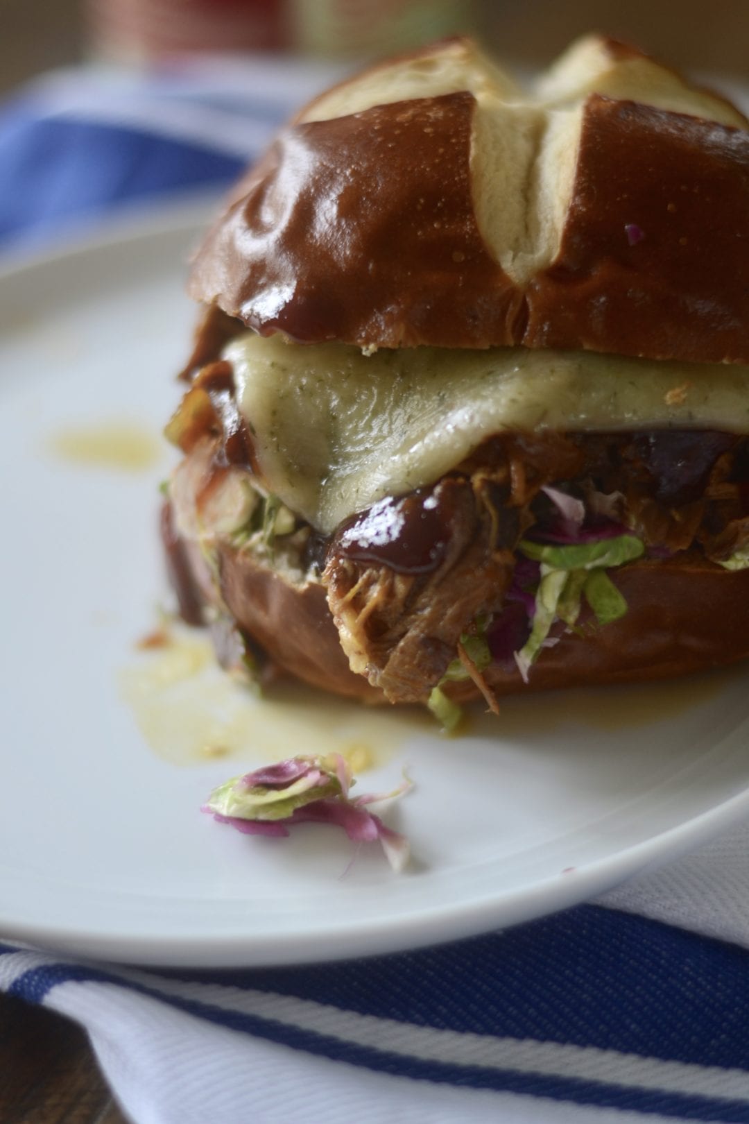 Slow Cooker Apple Cider Pulled Pork - Sarcastic Cooking