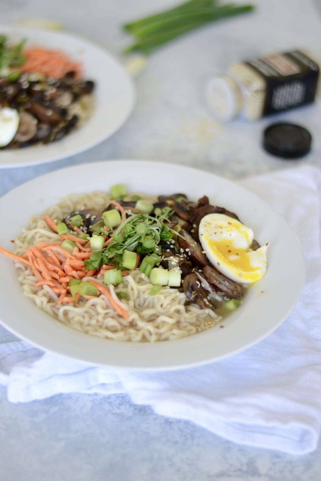 Mushroom Loaded Ramen - Sarcastic Cooking