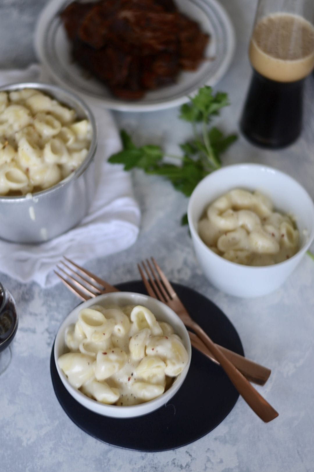 Slow Cooker Stout Braised Short Ribs with Pepper Jack Mac and Cheese ...