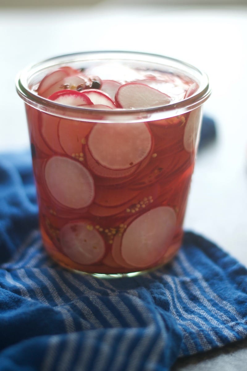 Quick Pickled Spicy Radishes - Sarcastic Cooking