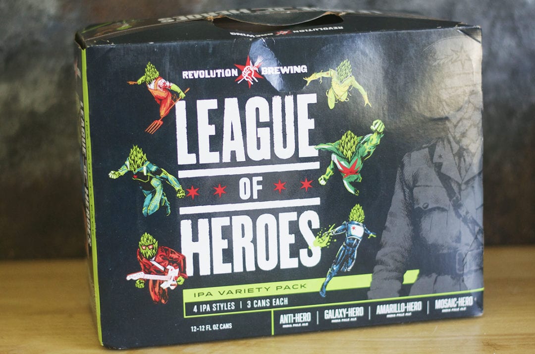 Revolution Brewing League of Heroes Variety Pack - Sarcastic Cooking
