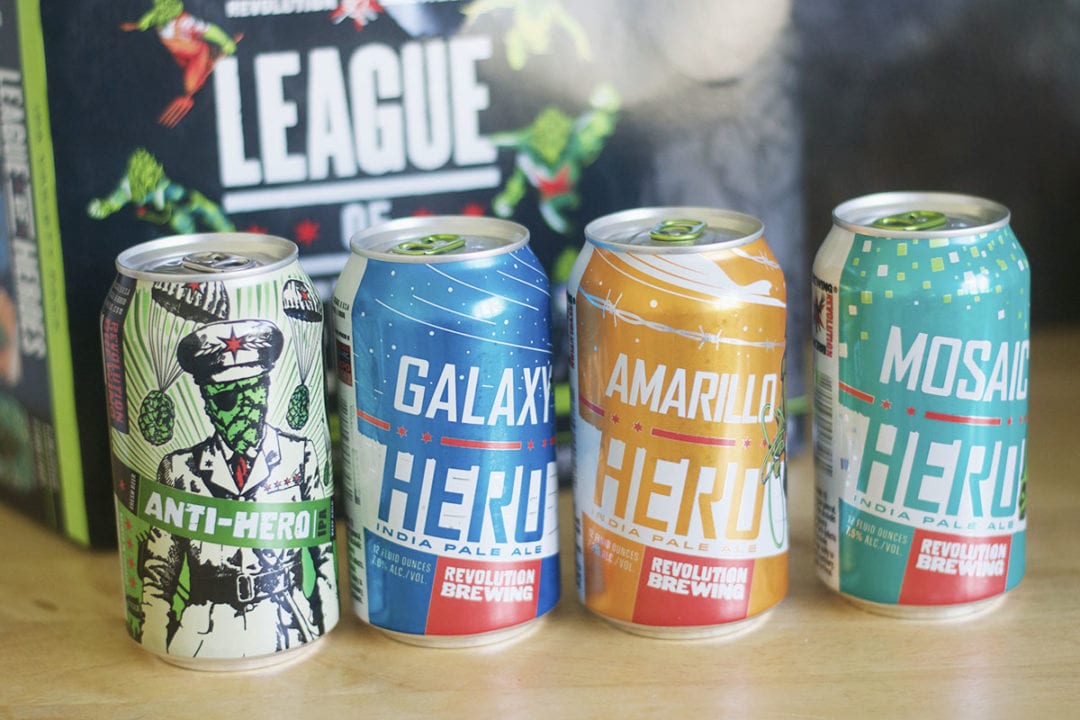 Revolution Brewing League of Heroes Variety Pack - Sarcastic Cooking