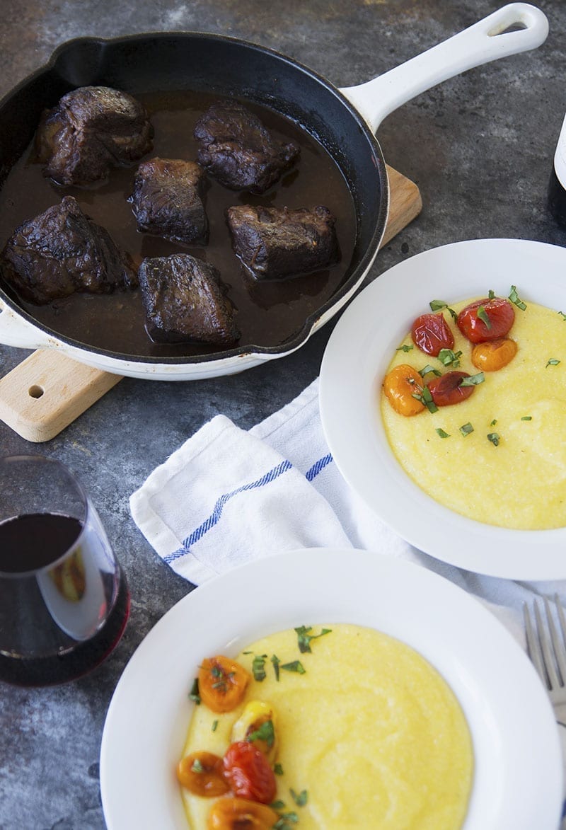 Pressure Cooker Red Wine Braised Short Ribs - Sarcastic Cooking