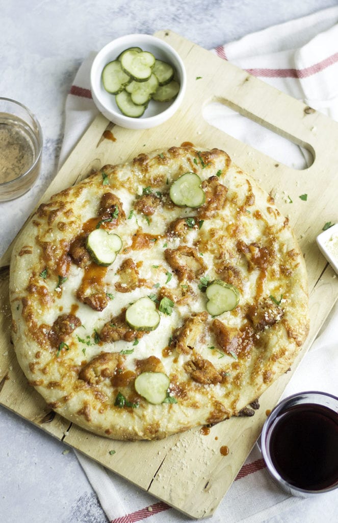 Hot Chicken Pizza | Sarcastic Cooking