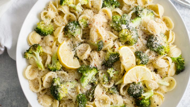 Roasted Broccoli Orecchiette | Sarcastic Cooking