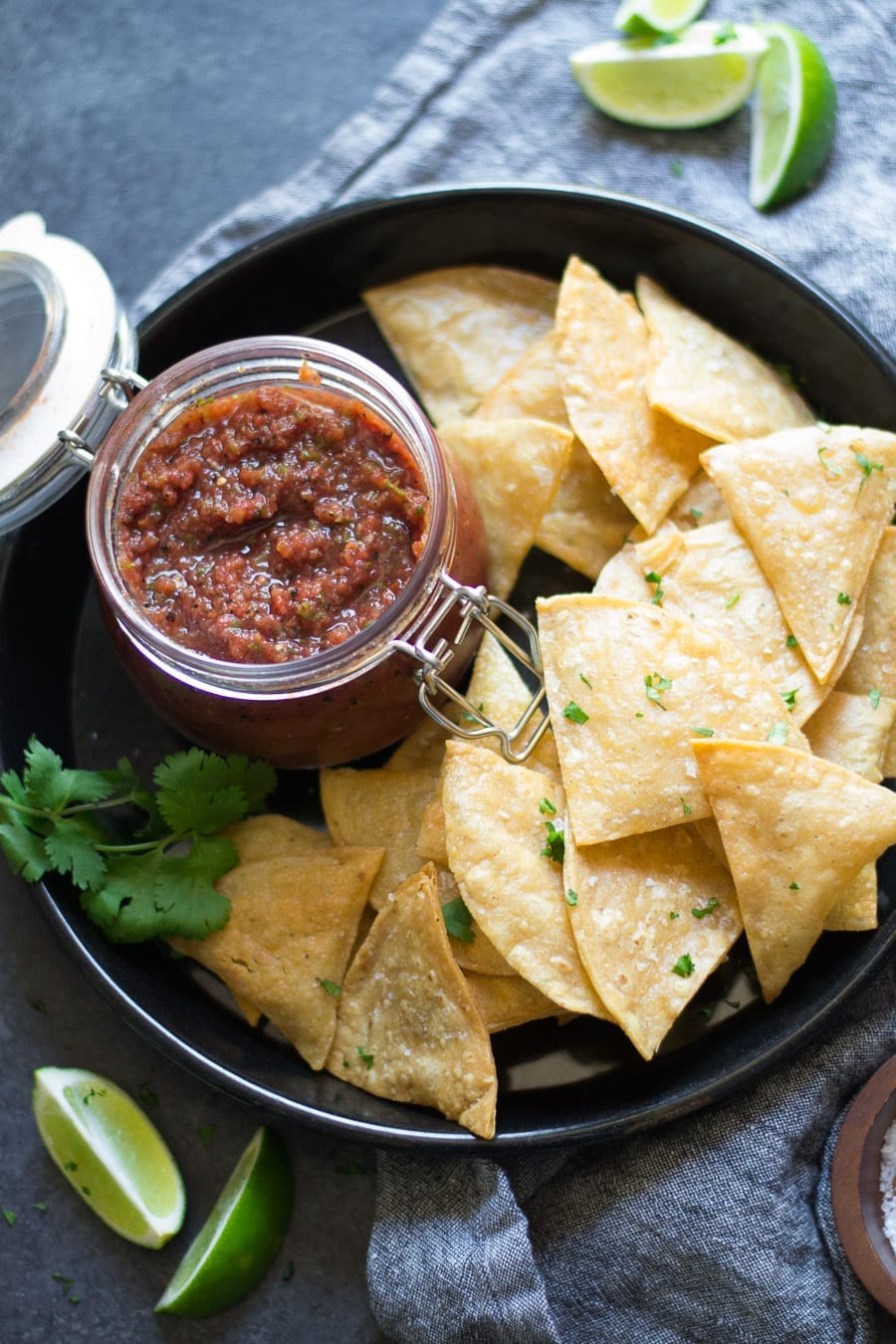 Homemade Restaurant Style Salsa - Sarcastic Cooking