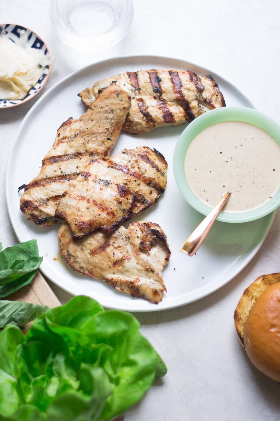 Grilled Chicken Caesar Sandwich - Sarcastic Cooking