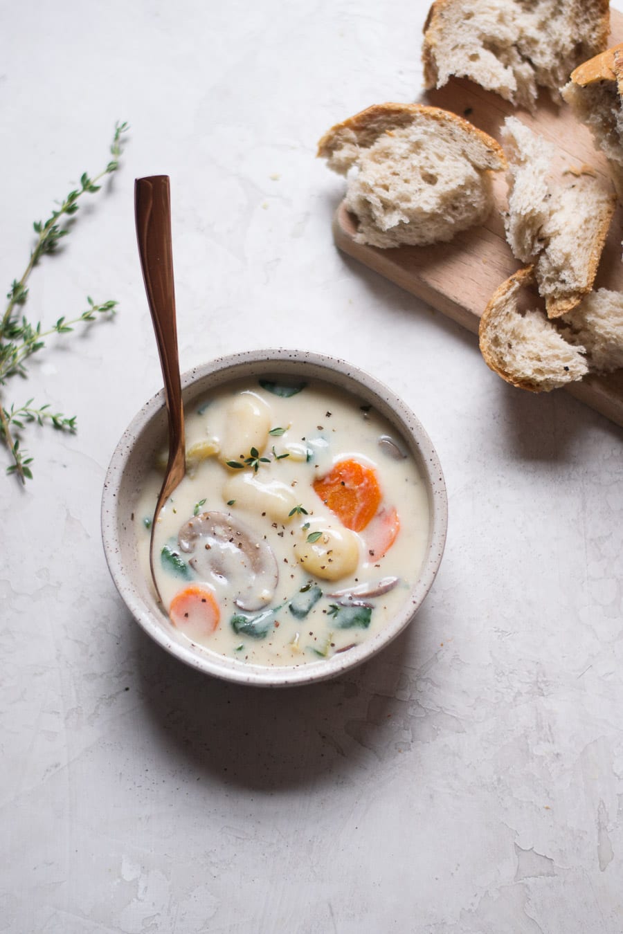 Creamy Vegetable Gnocchi Soup - Sarcastic Cooking