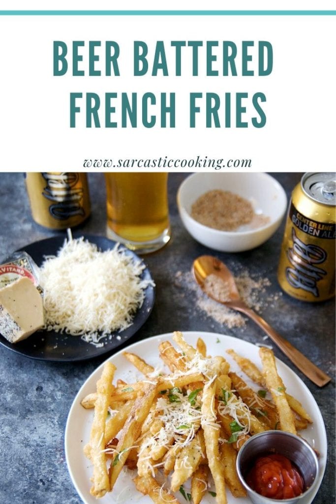 Beer Battered French Fries aka Crack Fries - Sarcastic Cooking