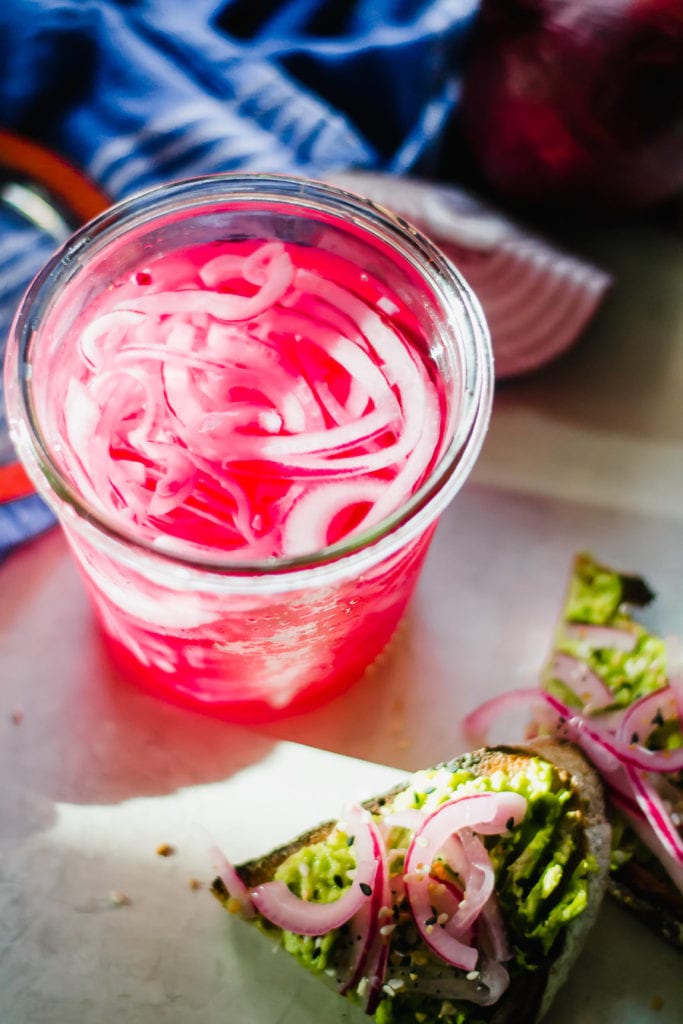 Quick Pickled Red Onions How To - Sarcastic Cooking