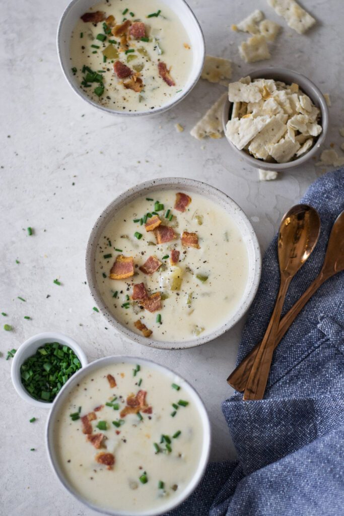 Bacon and Potato Chowder - Sarcastic Cooking