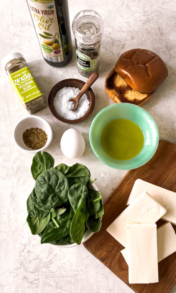 Za’atar fried egg and Halloumi sandwich - Sarcastic Cooking