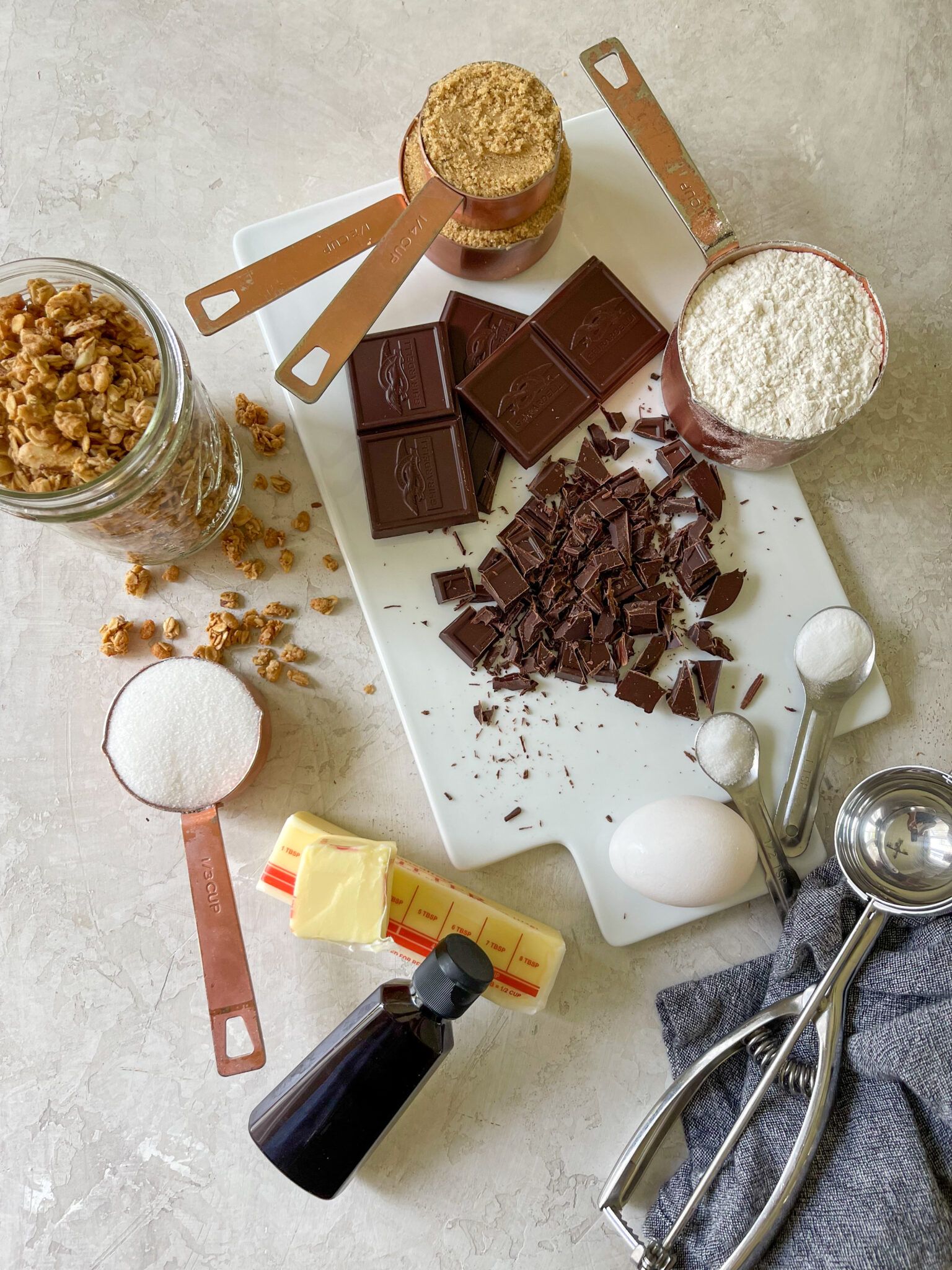 Granola Chocolate Chunk Cookies - Sarcastic Cooking