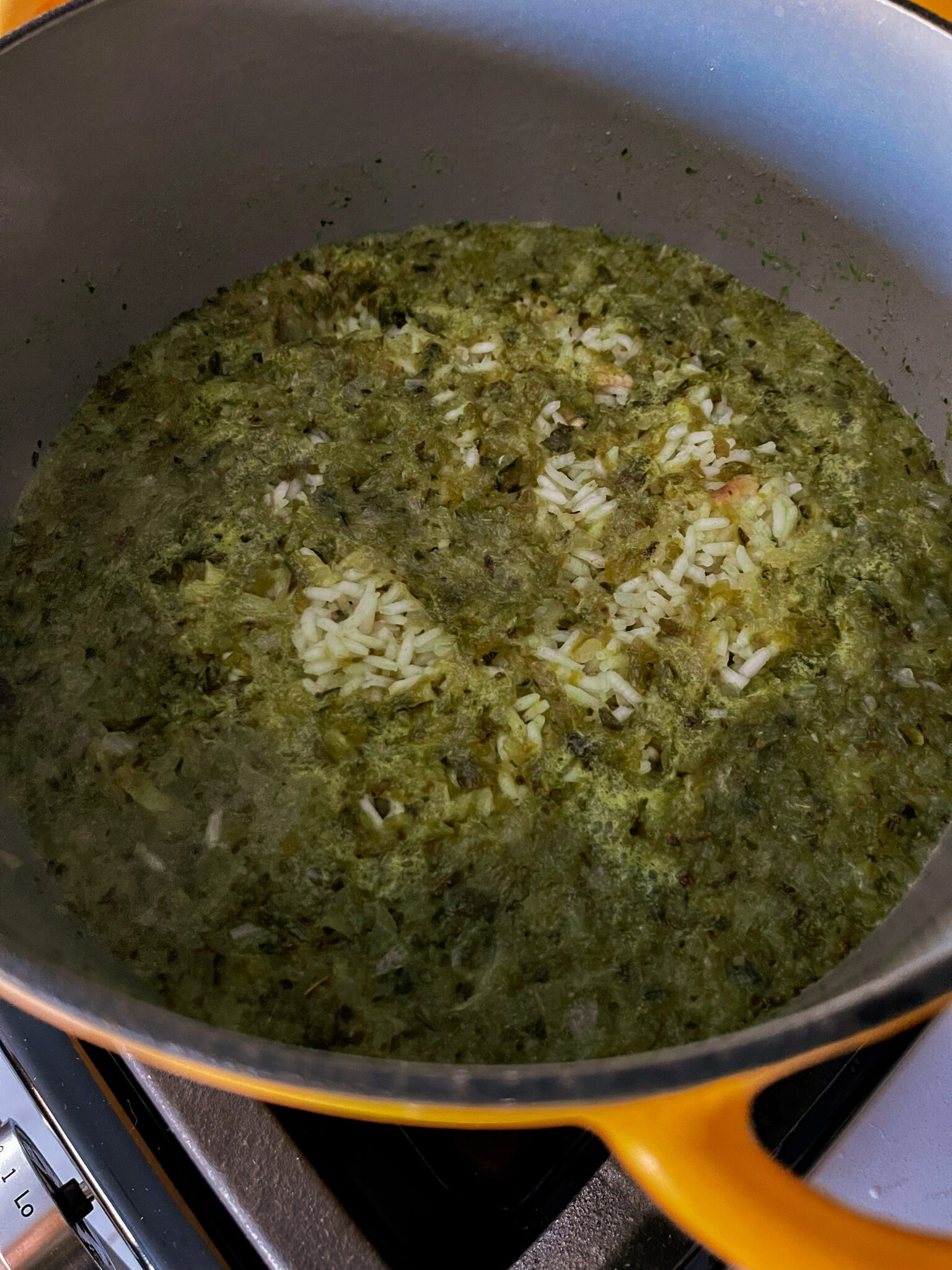 Roasted Poblano Mexican Rice - Sarcastic Cooking