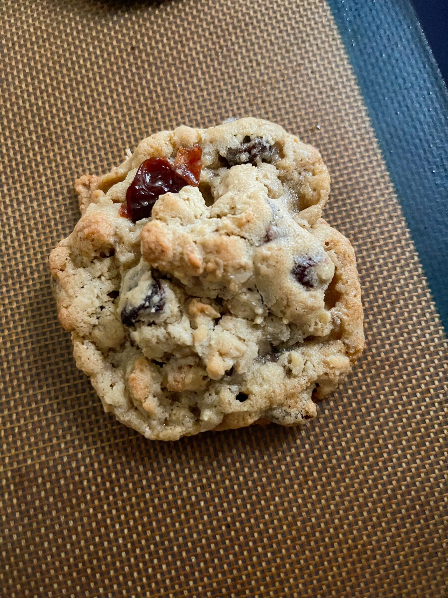 Tart Cherry, Walnut, Oatmeal Cookies